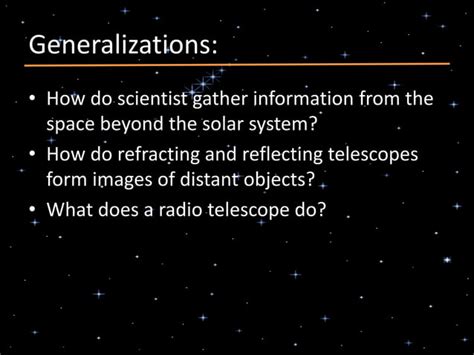 Telescope Refracting And Reflecting Pptx