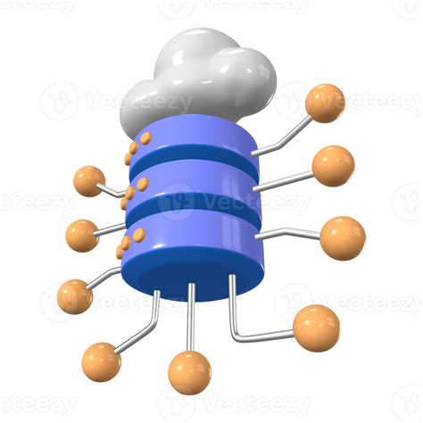 Big Data 3d Illustration Icon 45765123 Png