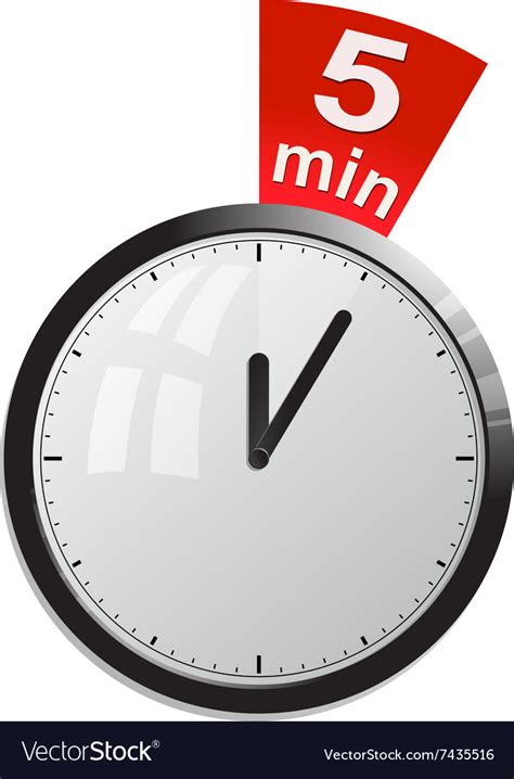 5 Minute Timer Clipart