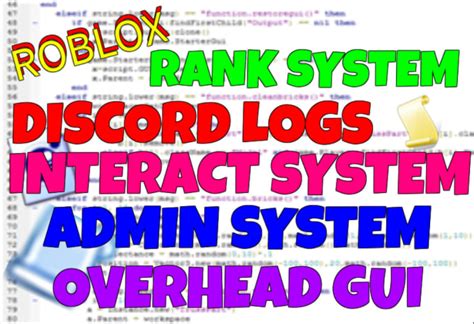 Script Roblox Roleplay Game By Martin5555555 Fiverr