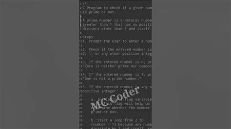 How To Check Given Number Is Prime Or Not C Program To Check Given