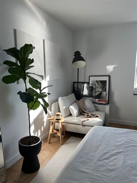Fiddle Leaf Fig Ikea Soderhamn Couch Room Makeover Bedroom Living Room Design Inspiration