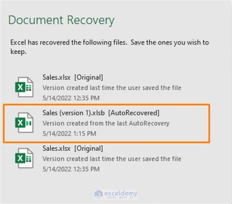 [fixed ] unsaved excel file not in recovery exceldemy