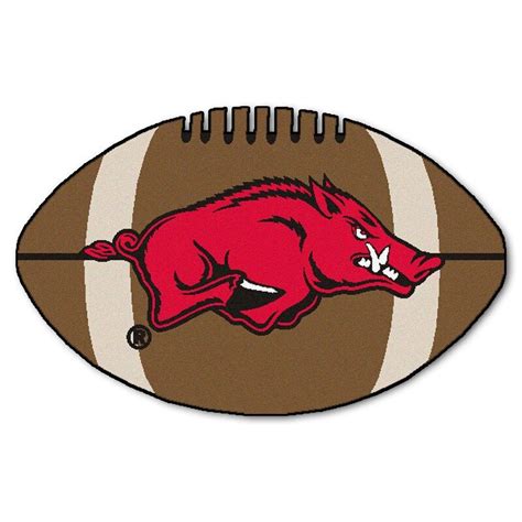 Arkansas Razorbacks Football Mat Fan Cave Decor