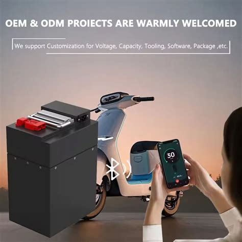 Custom Removable Electric Motorcycle Battery