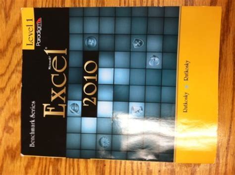 Microsoft Excel 2010 Level 1 Benchmark Series Level 1 By Nita