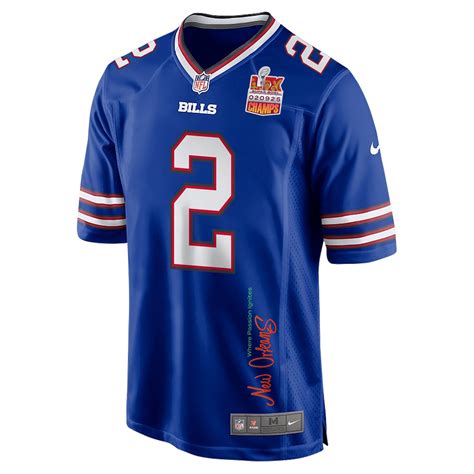 Tyler Bass 2 Buffalo Bills Super Bowl Lix Champions Jerseys Zpurifier
