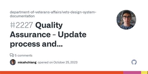 quality assurance update process and documentation on npm linking