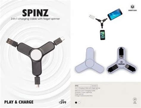 Usb Charger Cable Spinner Dual Port At ₹ 170piece In New Delhi Id