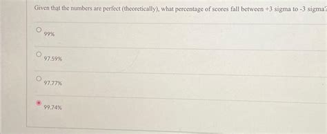 Solved Given That The Numbers Are Perfect Theoretically Chegg