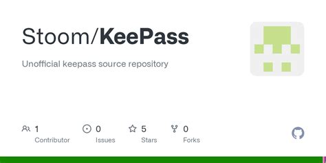 Github Stoomkeepass Unofficial Keepass Source Repository