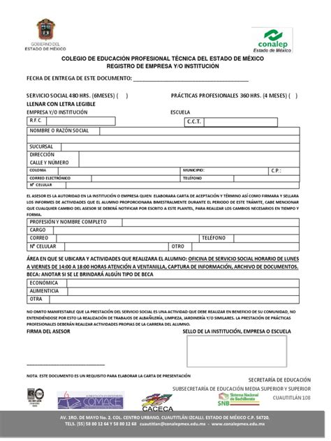 1 Formato Registro Empresa Pdf