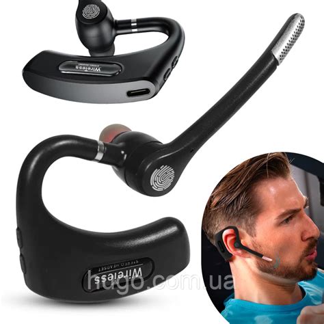 Беспроводная гарнитура с Bluetooth на одно ухо, E6S / Bluetooth наушник ...