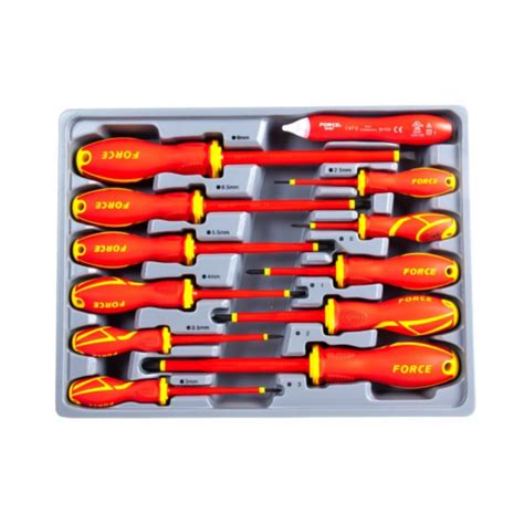 Force 2125n 12pc Insulated Screwdriver Set