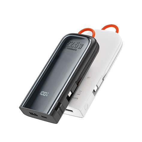 맥도도 듀얼 케이블 일체형 잔량표시 10000mah 고속충전 보조배터리 C타입8핀 감도 깊은 취향 셀렉트샵 29cm