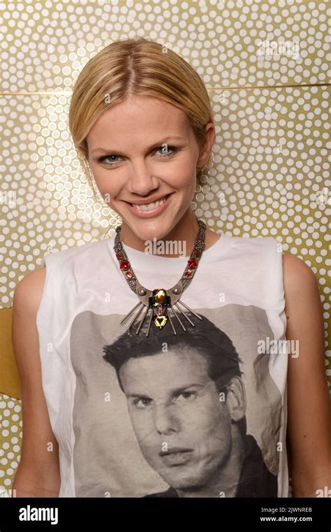 American Actor Model Brooklyn Decker Poses For Photographs In Sydney Tuesday April 10 2012