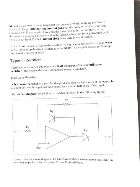 Analog Lecture Notes ACand DC Ue Tvo Frequent Terms That Vou Encounter While Studying The