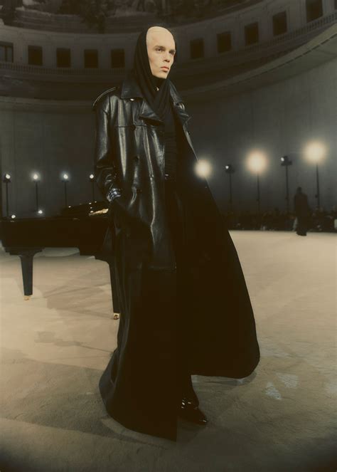 Saint Laurent Shows Autumn Winter 2023 Collection In Tadao Ando