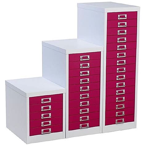 Silverline Two Tone Multidrawer Cabinets Multi Drawer Cabinets