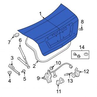 Ford Fusion Replacement Trunk Lids Carid