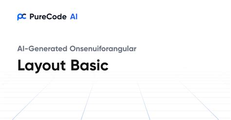 build great onsenuiforangular layout basic components faster using ai tools