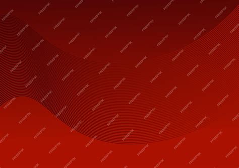 Premium Vector Vector Abstract Red Wave Design Element A Stream Of