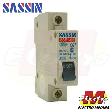 Llave Termica Unipolar 1a Sassin