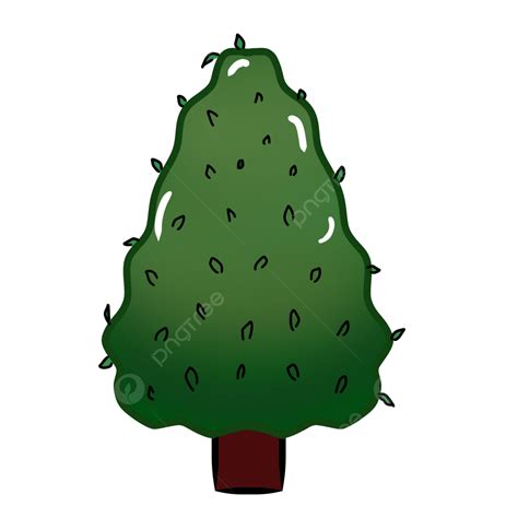 Animated Tree Trees Greenery Lush PNG Transparent Clipart Image And PSD File For Free Download