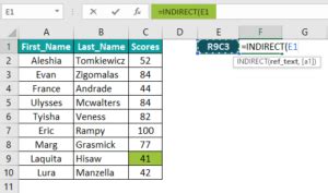 INDIRECT Excel Function Formula Examples How To Use It