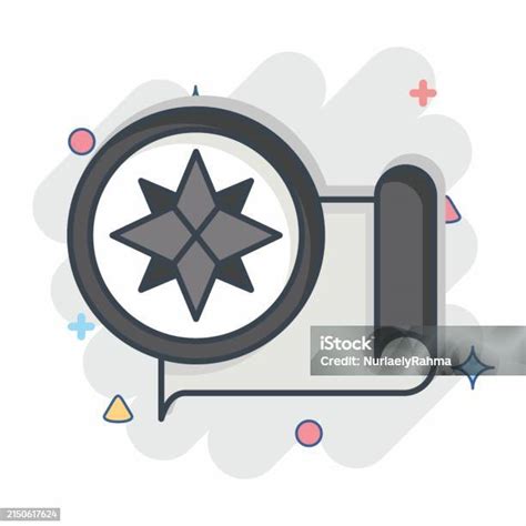 아이콘 나침반 내비게이션 기호와 관련이 있습니다 만화 스타일 심플한 디자인 일러스트레이션 0명에 대한 스톡 벡터 아트 및 기타 이미지 Istock