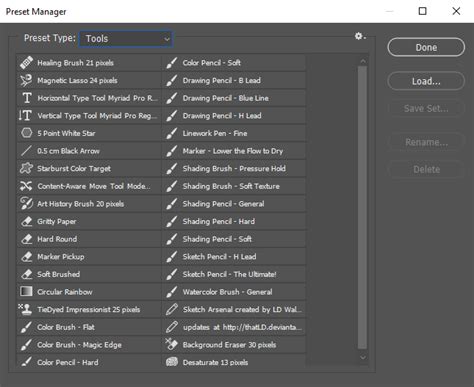 Tool Presets Reverting On Exit Photoshop 2020 Adobe Community