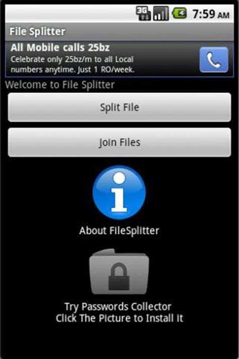 File Splitter APK Para Android Descargar
