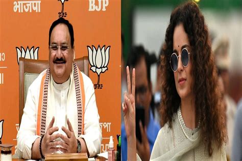 കങ്കണയെ ബിജെപിയിലേക്ക് സ്വാഗതം ചെയ്യുന്നുവെന്ന് നദ്ദ സീറ്റ് ന