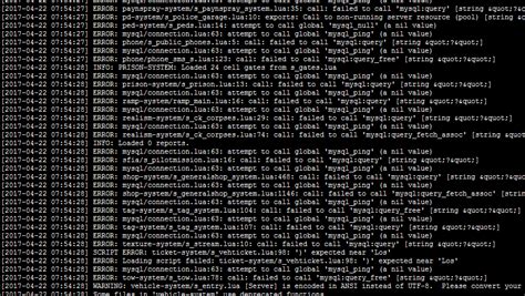 Console Error Mysql Server Multi Theft Auto Forums