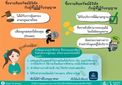 ก ล ต เตือนปชช ระวังการใช้บริการผู้ประกอบธุรกิจสินทรัพย์ดิจิทัลที่ไม่ได้รับอนุญาต อินโฟเควสท์