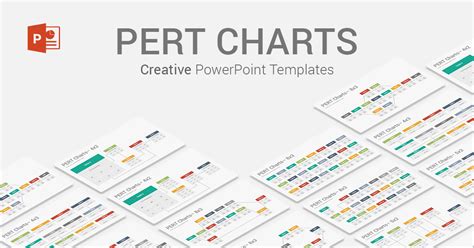 PERT Charts PowerPoint Template Designs SlideSalad