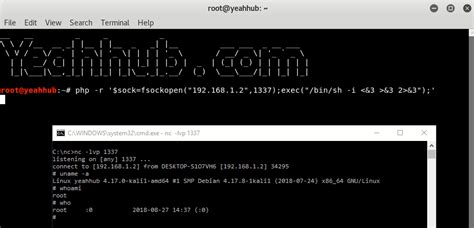 Getting Reverse Shell With Php Python Perl And Bash Yeah Hub