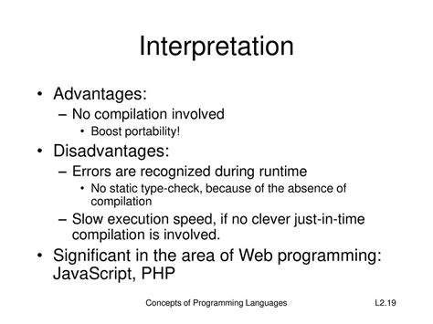 Lecture 2 Concepts of Programming Languages - ppt download