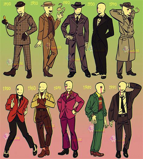 20th Century Suits By Wimbletin On Newgrounds