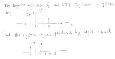 1 2 13 the impulse response h n of an lti system is given
