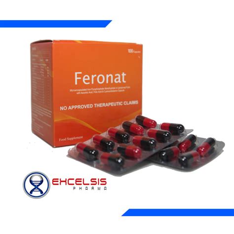 Feronat 1 Capsule Microencapsulated Iron Pyrophosphate Monohydrate In