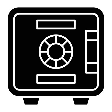 Safe Box Line Icon 46380455 Vector Art At Vecteezy