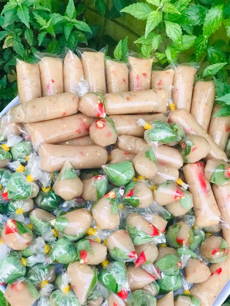 ណែមធម្មជាតិធ្វេីចេញពីសាច់ត្រីឆ្លាត ណែមស្បែកជ្រូក បាត់ដំបង