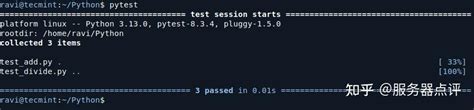 如何在Python中使用PyTest进行单元测试 知乎