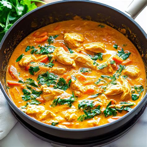 Thai Coconut Curry With Chicken In 30 Minutes Delish Docket