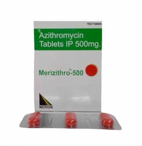 Benzi 500 Azithromycin 500 Mg Tablets At ₹ 74100box Azithromycin