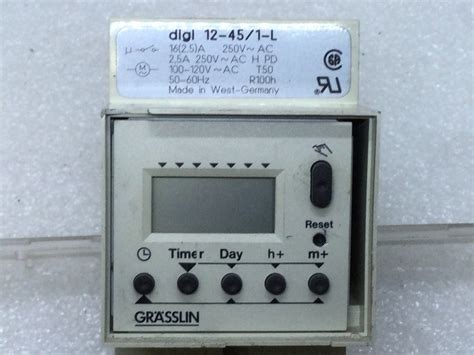 Grasslin Dlgl 12 45 1 L 24 7 Timer 16amp 250v