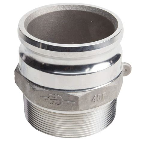 4 X 4 Aluminum Camlock Fitting Hose Coupler Type F