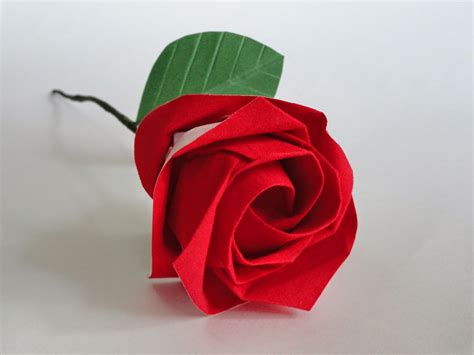 Origami Rose From An A4 Paper A Step By Step Guide For Beginners