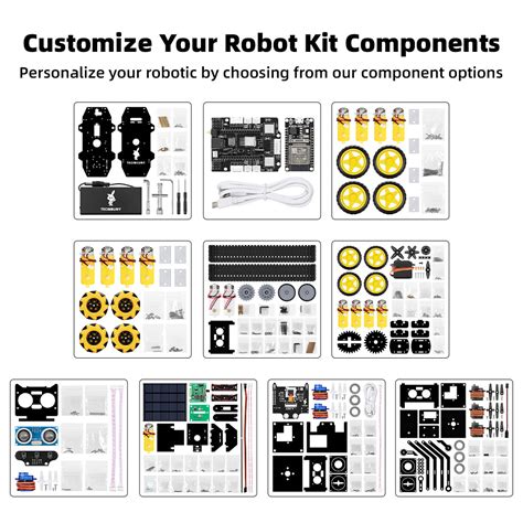 Esp32 Camera 4wd Robot Kits For Arduino Programmable Tscinbuny